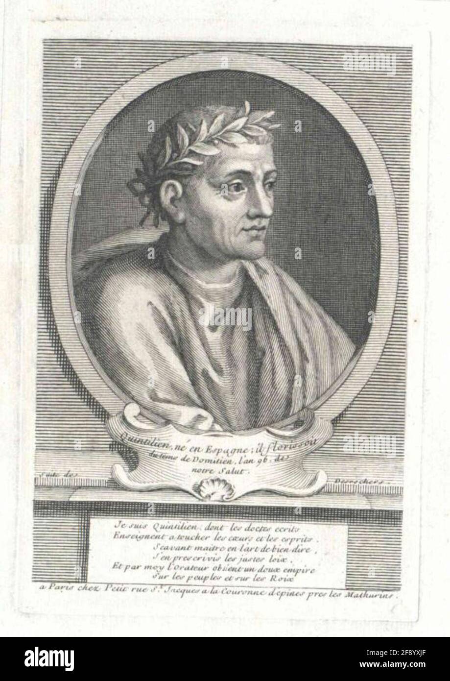 Marcus fabius quintilian hi-res stock photography and images - Alamy