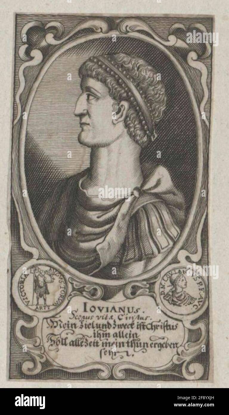 Flavius Jovianus, Roman Emperor Stock Photo - Alamy