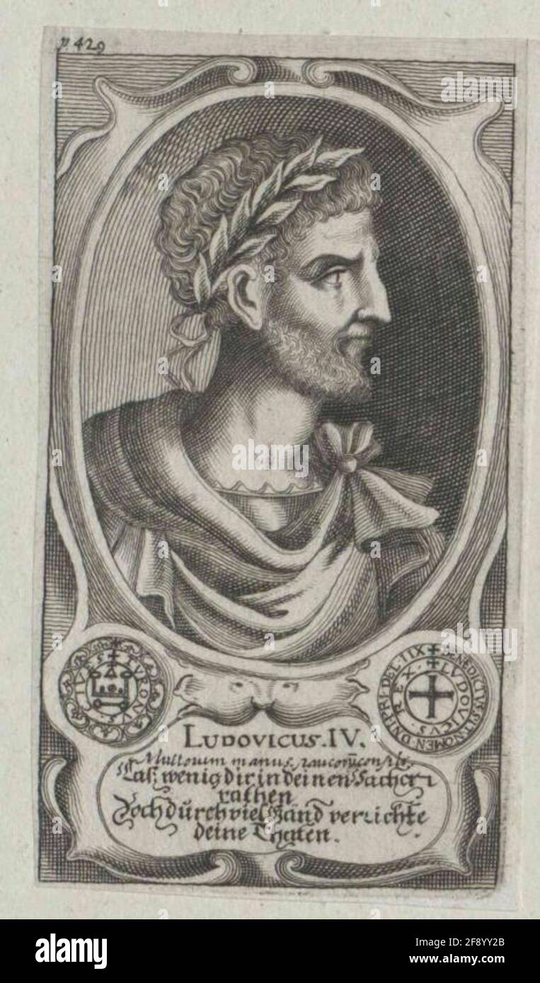 Ludwig IV., The overseas king of France Stock Photo - Alamy