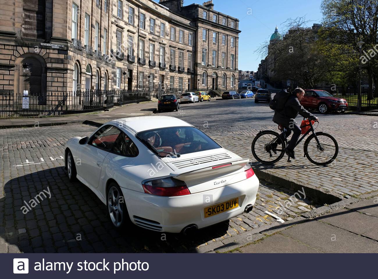 Ainslie Place and Great Stuart Street, Edinburgh New Town Streets ...
