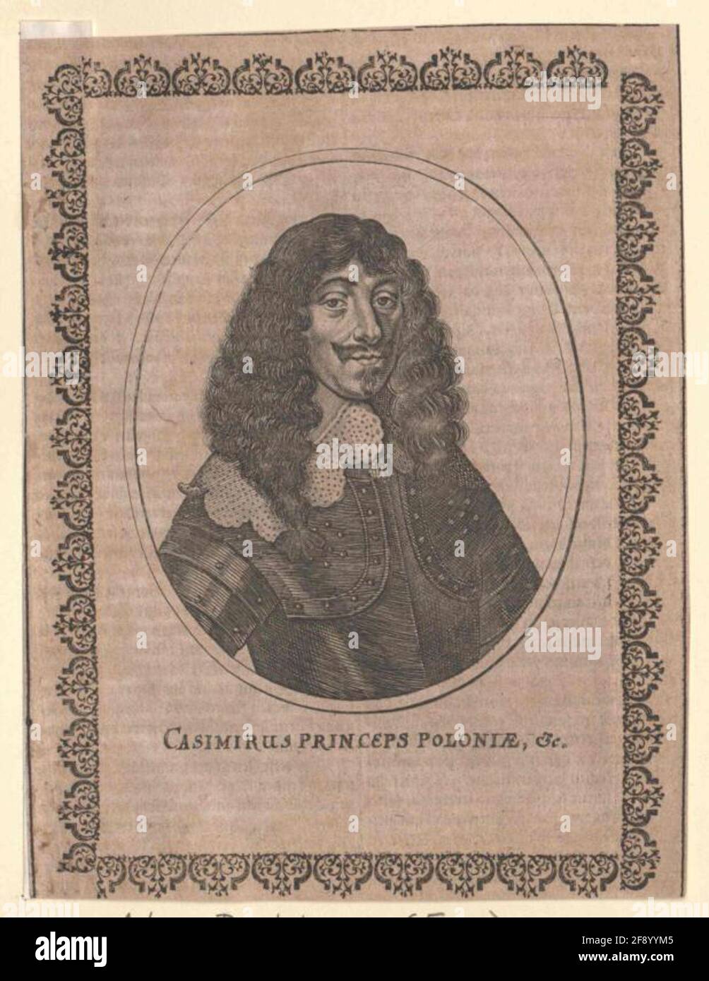 Johann II. Kasimir, King of Poland Publisher: Merian, Matthew (the ...
