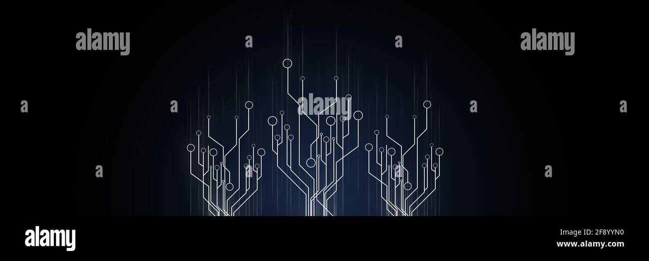 Abstract science and technology background Stock Photo - Alamy