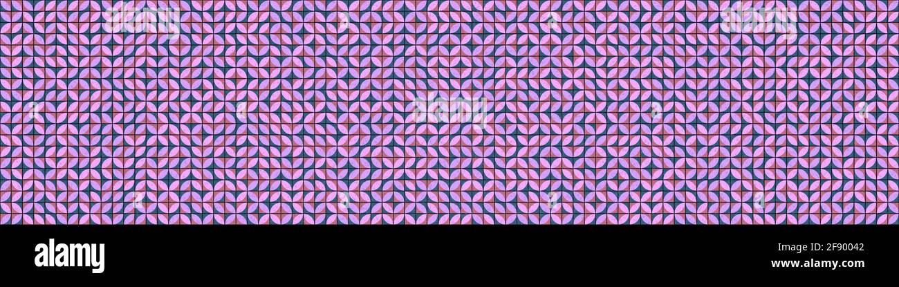 Abstract Geometrical generative computational art illustration Stock ...