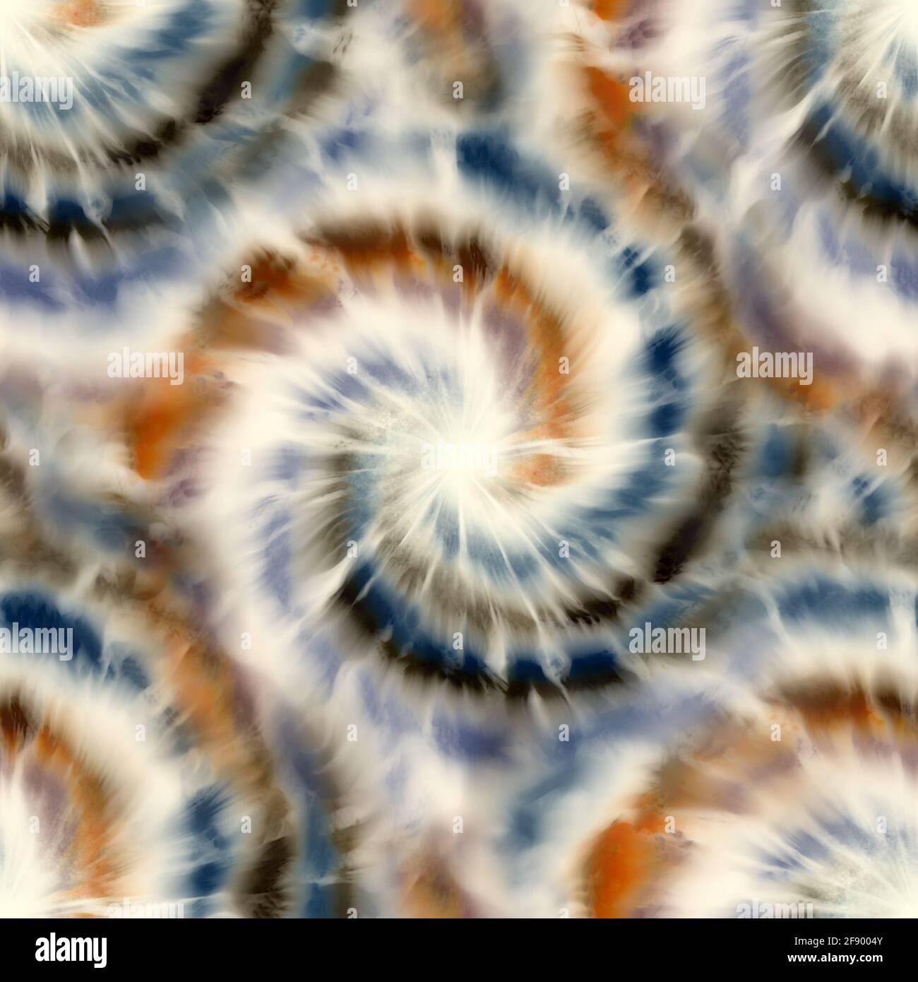 Seamless spiral tie dye pattern for surface design print Stock Photo ...