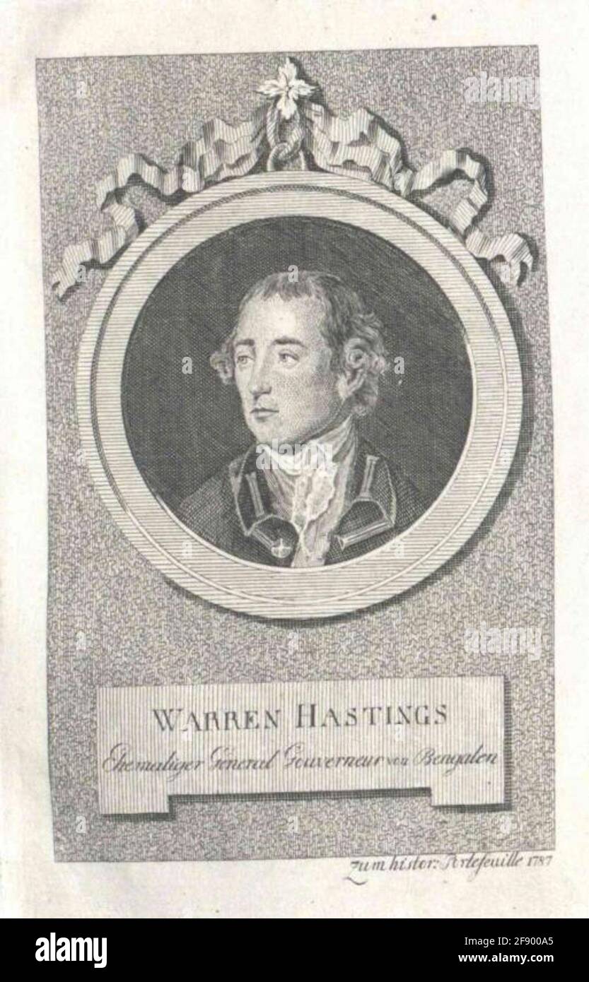 Hastings, Warren Stock Photo - Alamy