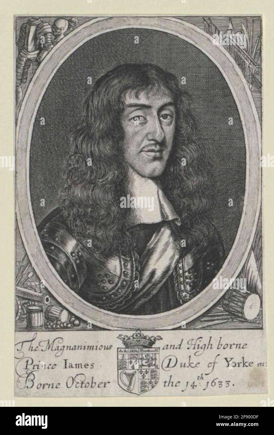 Jacob II. King of England Stock Photo - Alamy