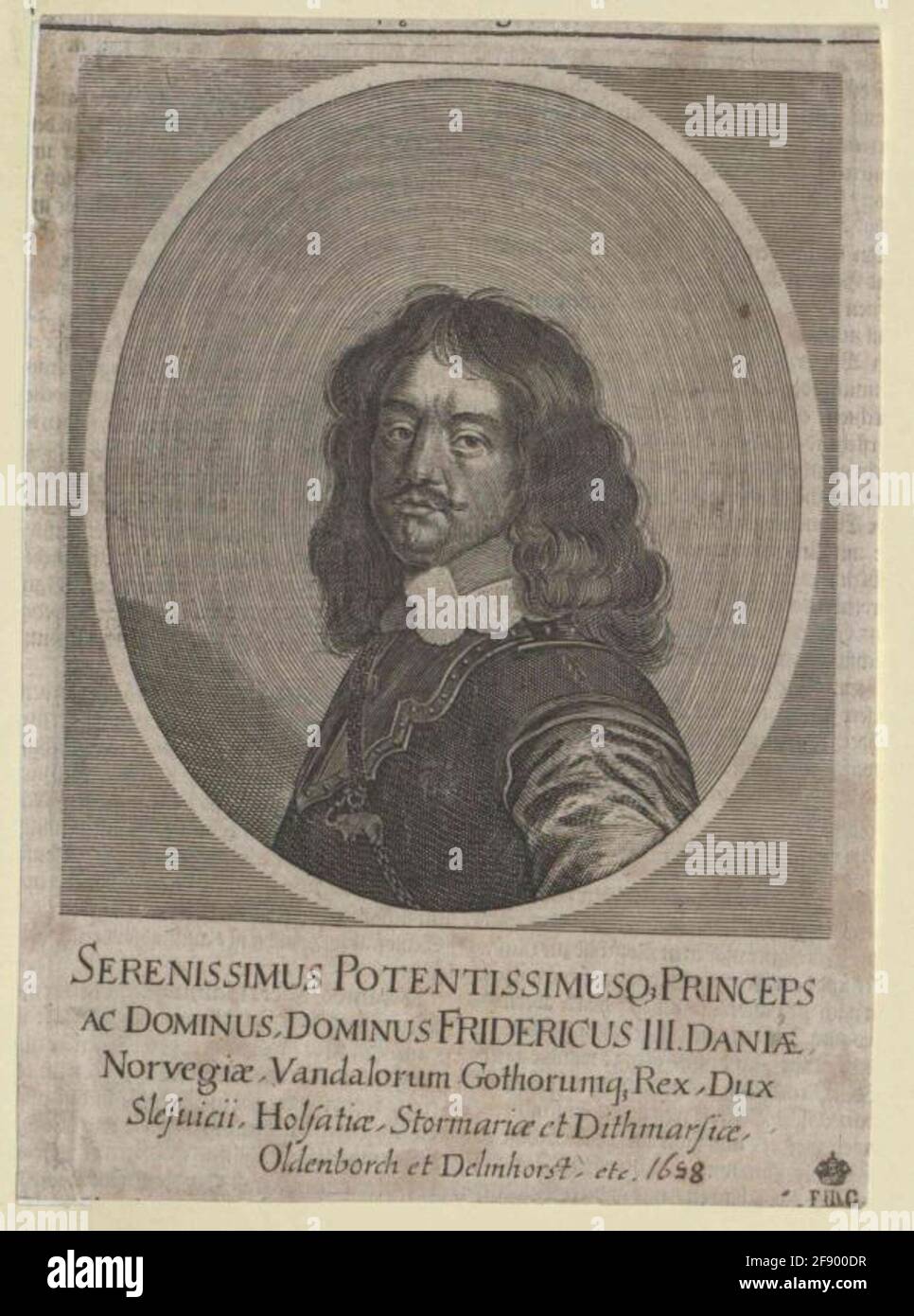 Frederick III., King of Denmark Stock Photo - Alamy