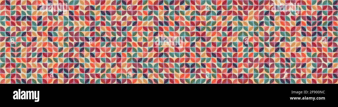 Abstract Geometrical generative computational art illustration Stock ...