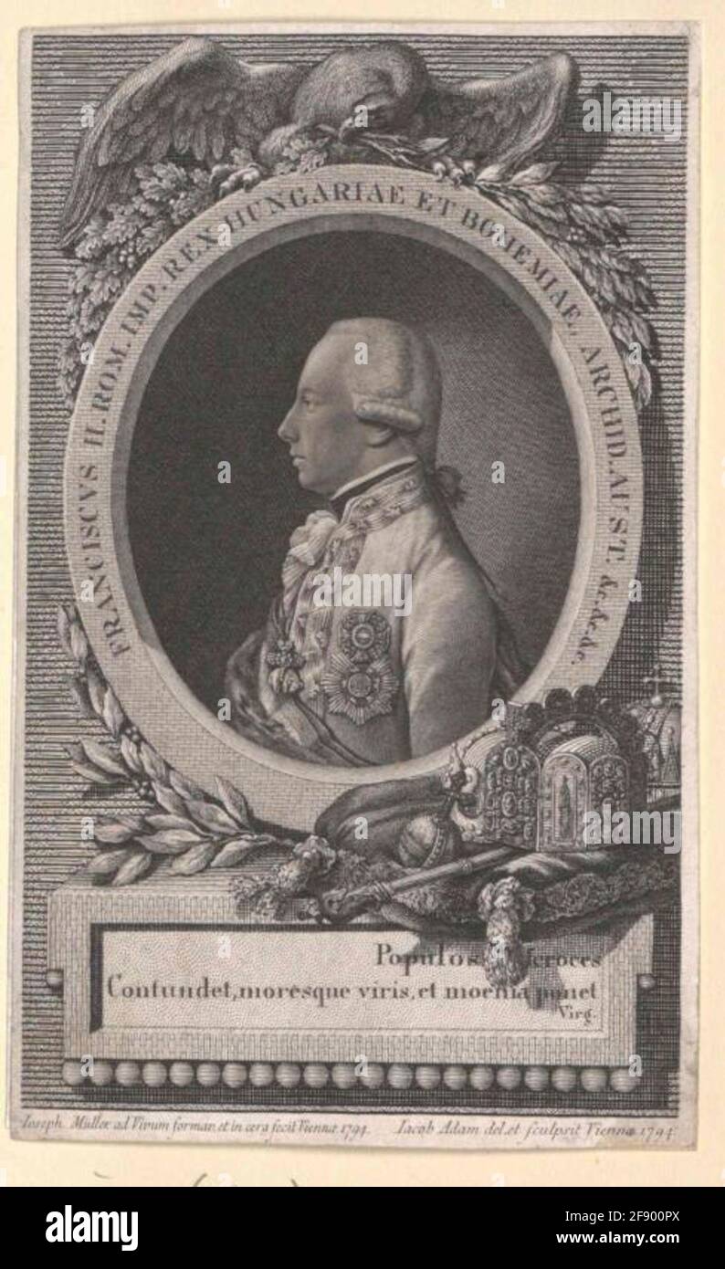 Franz II., Roman-German Emperor Stock Photo - Alamy