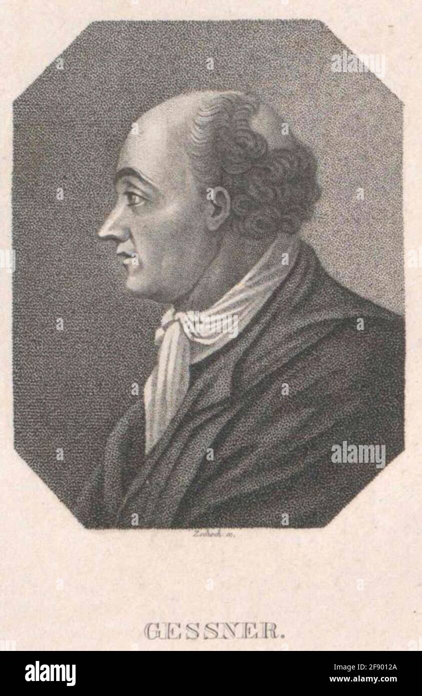 Gessner salomon hi-res stock photography and images - Alamy