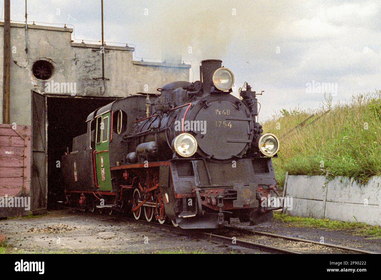 Polish steam trains in 1997 Stock Photo - Alamy