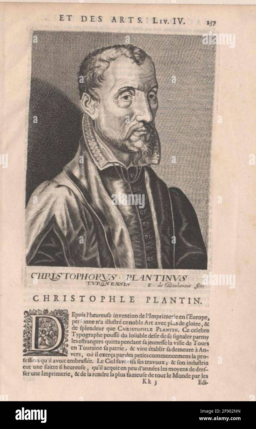 Christoph plantin hi-res stock photography and images - Alamy