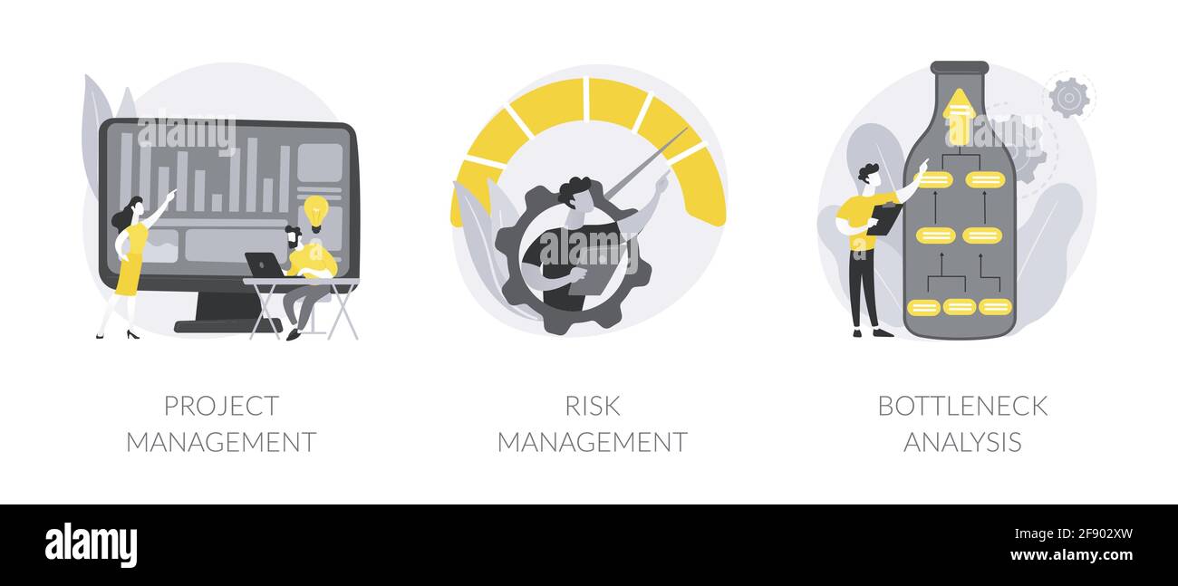 Project planning abstract concept vector illustrations Stock Vector ...