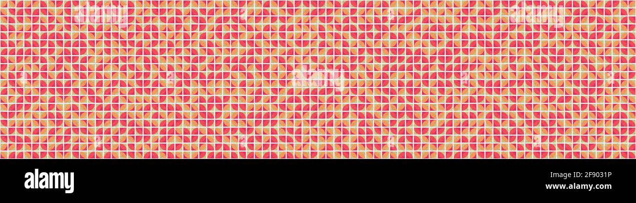 Abstract Geometrical generative computational art illustration Stock ...