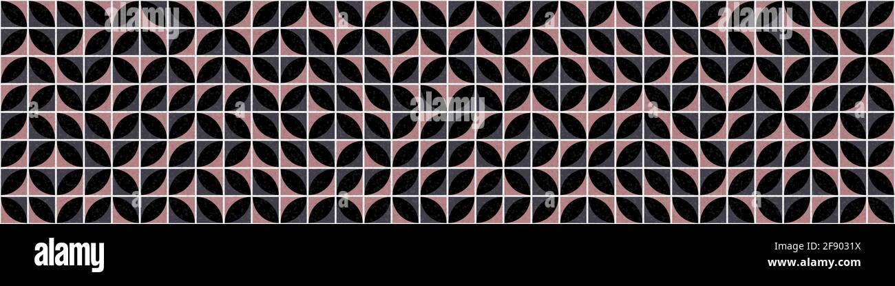 Abstract Geometrical generative computational art illustration Stock ...