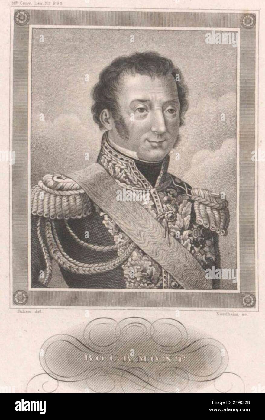 Bourmont, Louis Auguste Victor Comte Stock Photo - Alamy