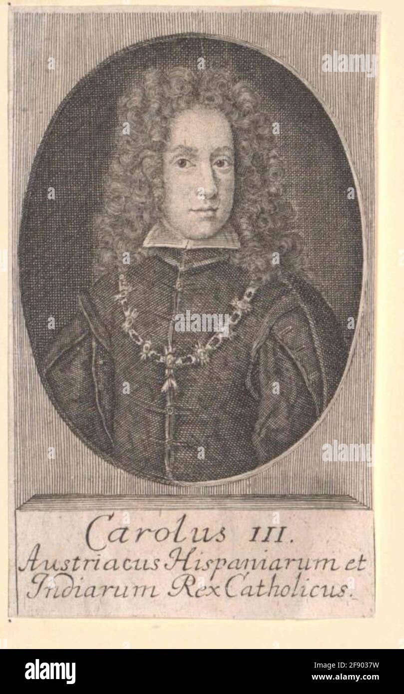 Charles VI., Roman-German Kaiser 1701/1750 Stock Photo - Alamy