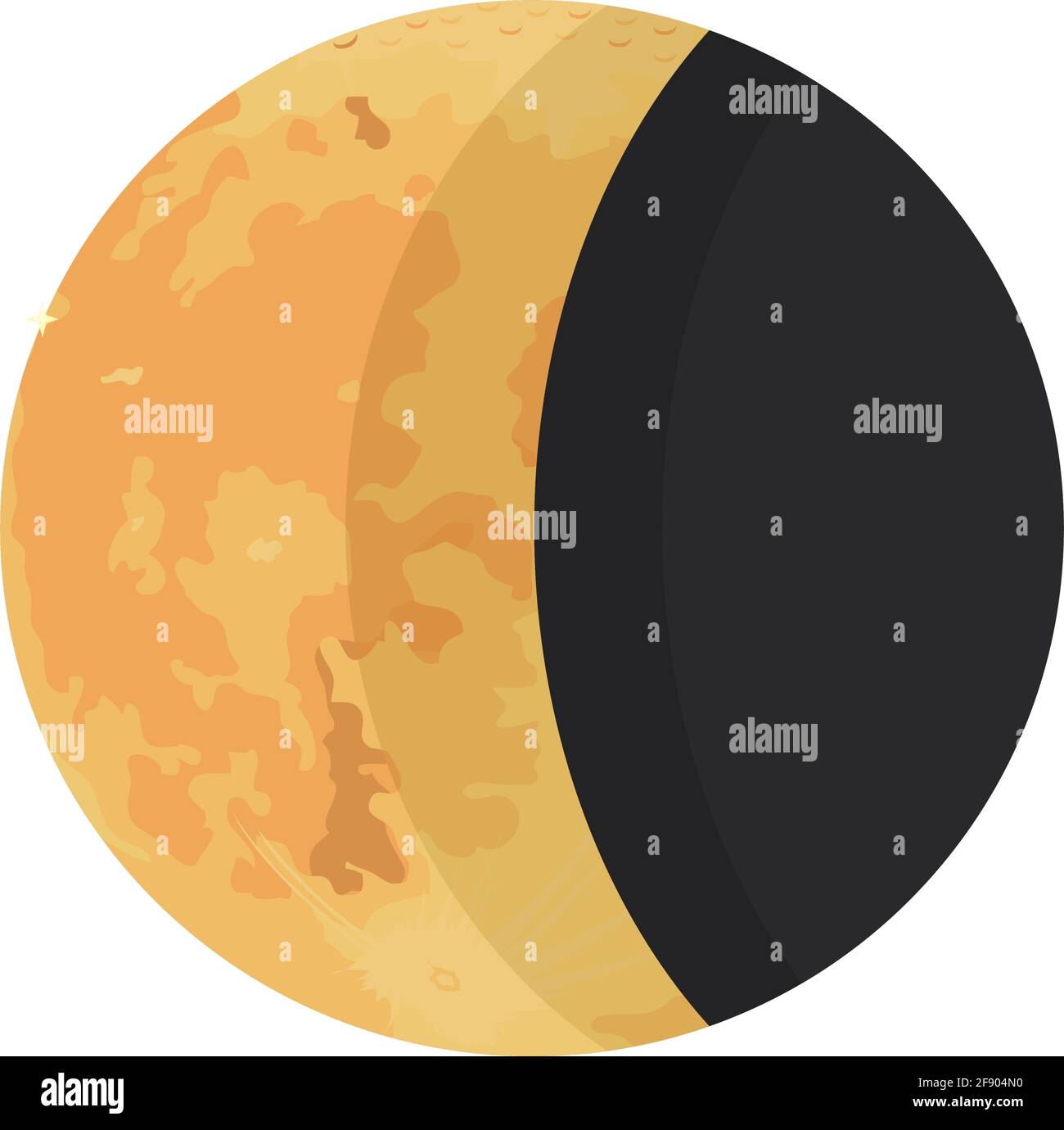 The last moon Stock Vector Images - Alamy