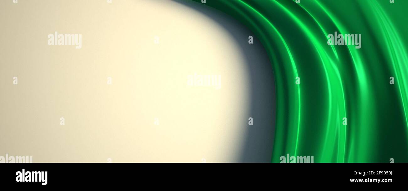 Libia Flag. 3d illustration of the waving national flag with a copy ...