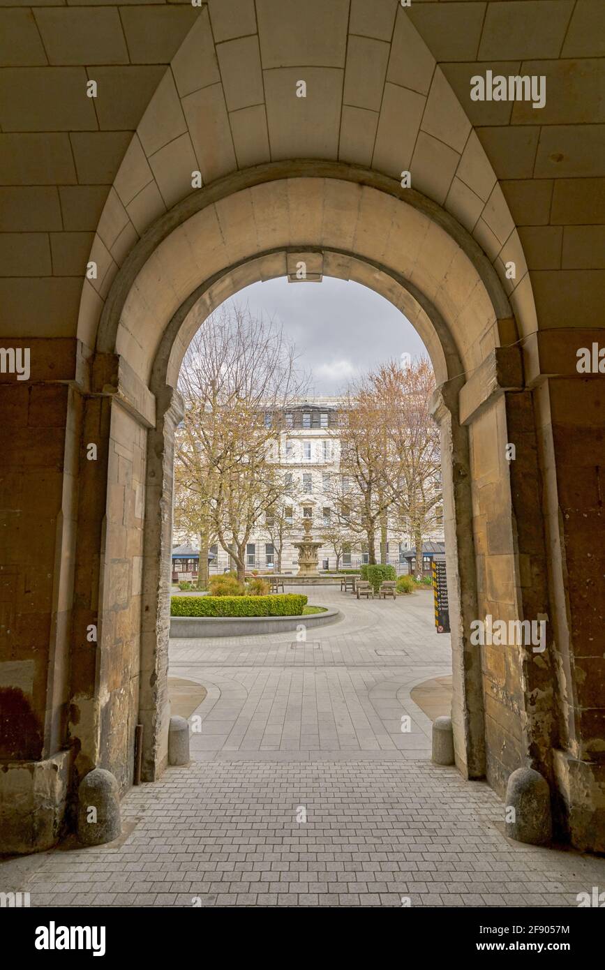 barts hospital st bartholemew hospital city of london Stock Photo - Alamy