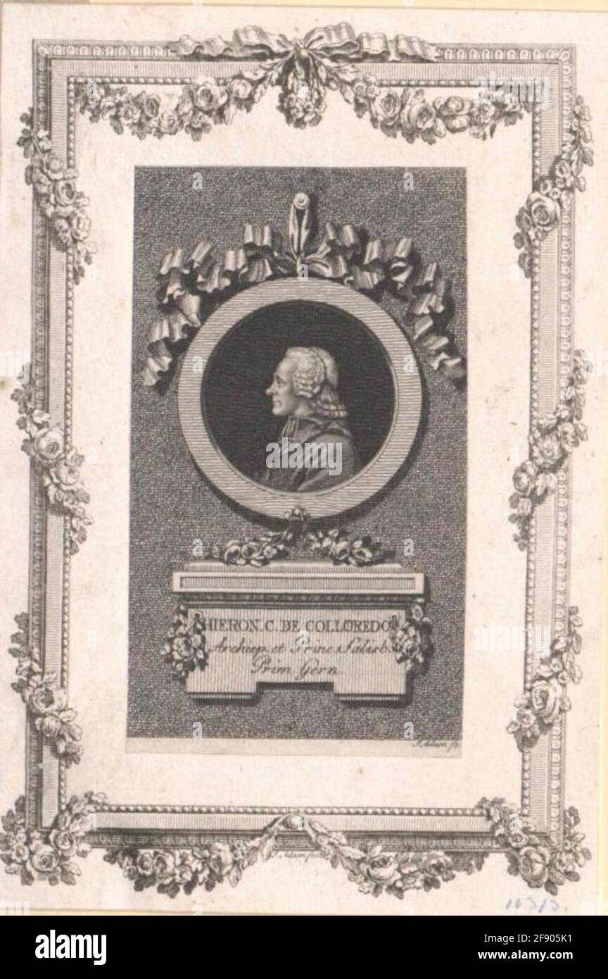 Hieronymus colloredo hi-res stock photography and images - Alamy