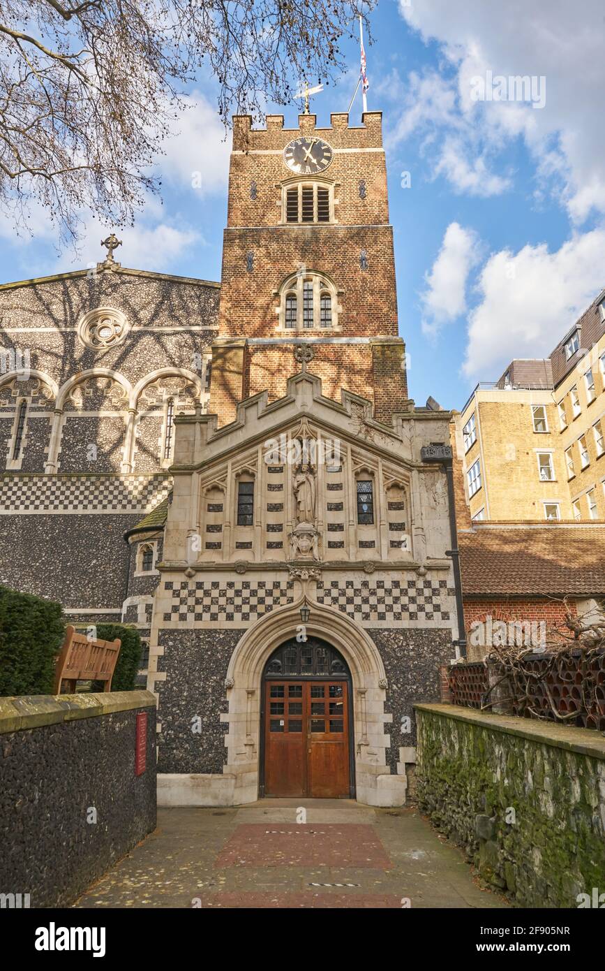 st bartholomew the great church Stock Photo - Alamy