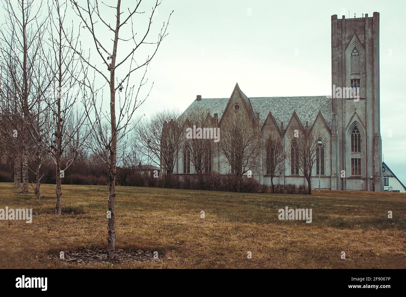 Landakotskirkja Cathedral, Reykjavik, Iceland Stock Photo - Alamy