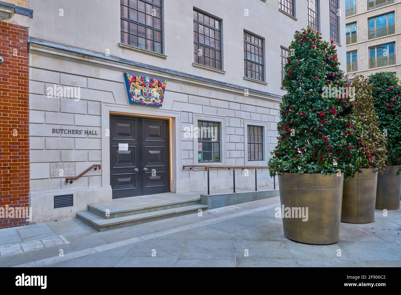 The butchers hall city of London Stock Photo - Alamy