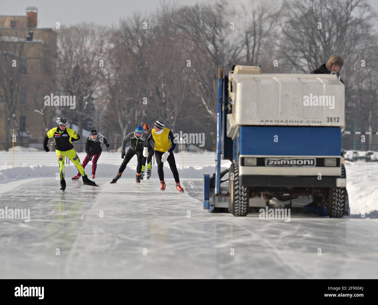 Quebec city ice skating hi-res stock photography and images - Alamy