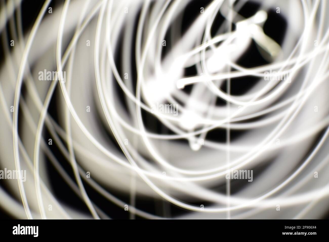 Abstract light stripes on a dark background Stock Photo - Alamy