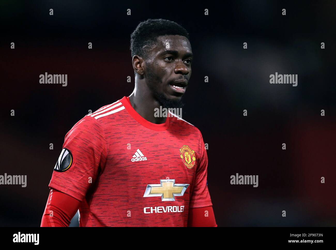 Manchester United's Axel Tuanzebe during the UEFA Europa League match ...