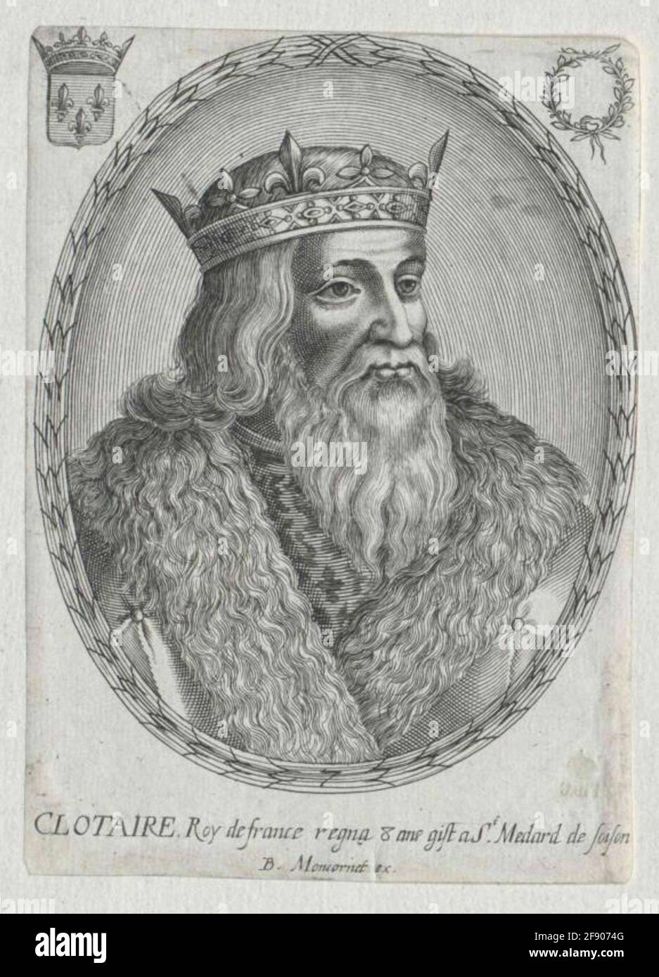 Chlothar I, King of Franconia Stock Photo - Alamy