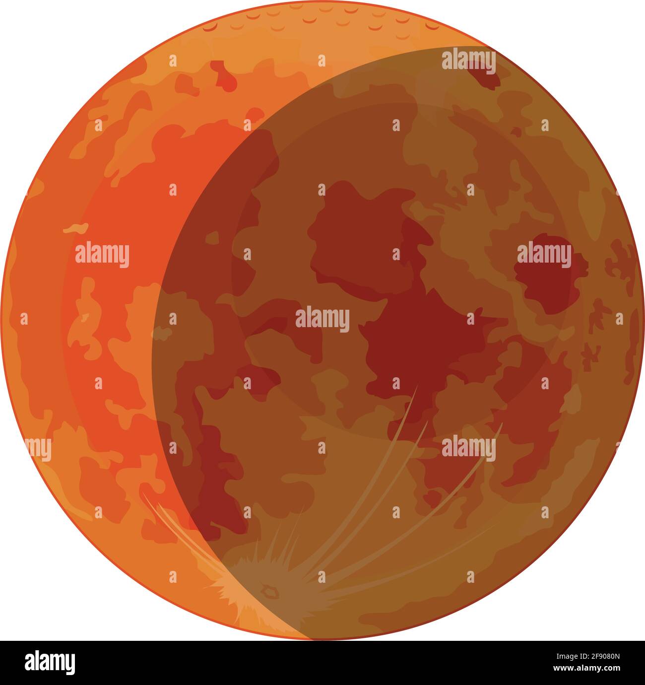 Penumbra shadow lunar eclipse Cut Out Stock Images & Pictures - Alamy