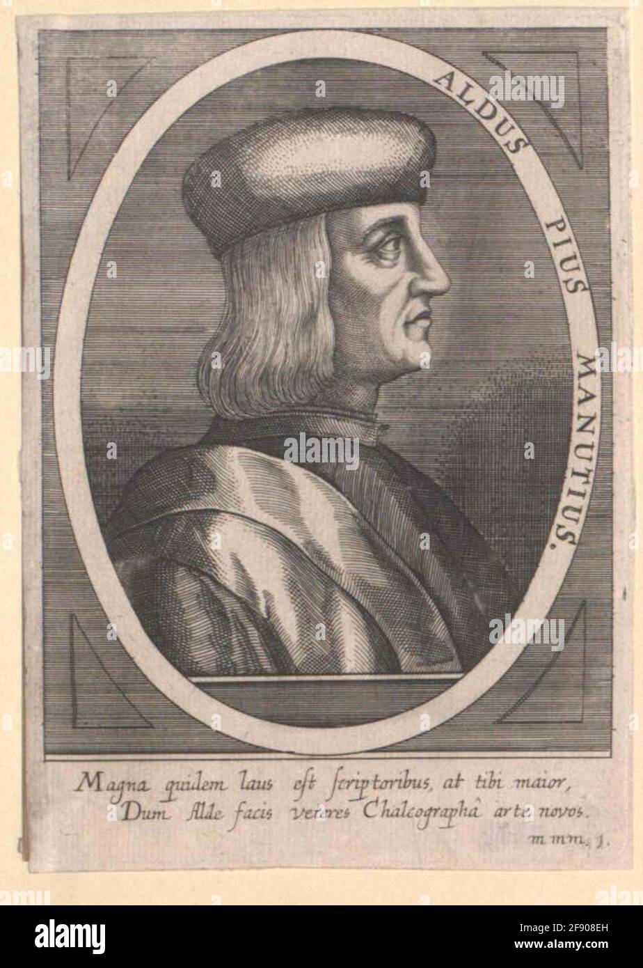 Aldus manutius hi-res stock photography and images - Alamy