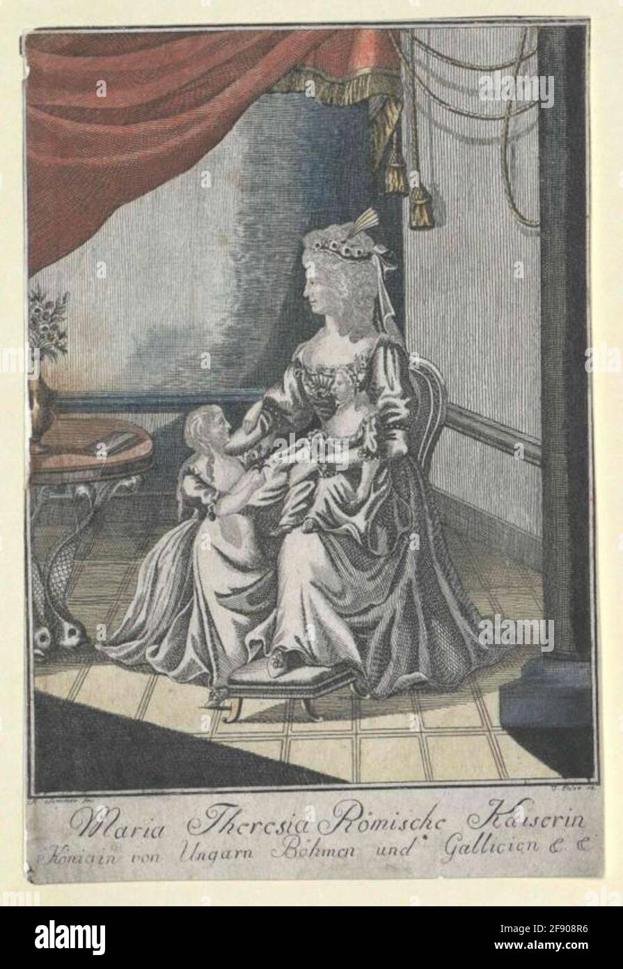 Maria Theresia, Princess of Naples Sicily Stock Photo - Alamy