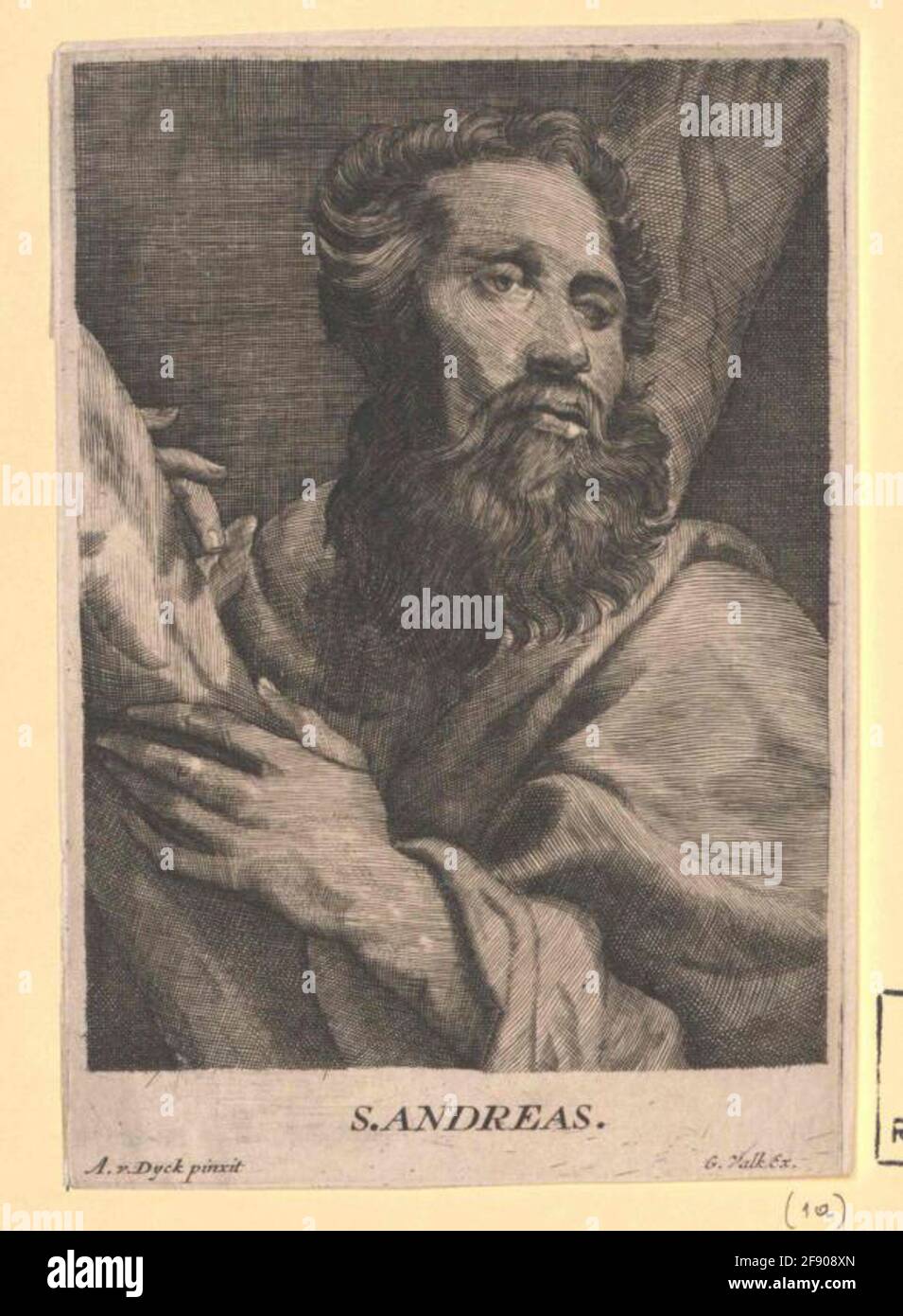 Andreas, Holy Apostles Stock Photo - Alamy