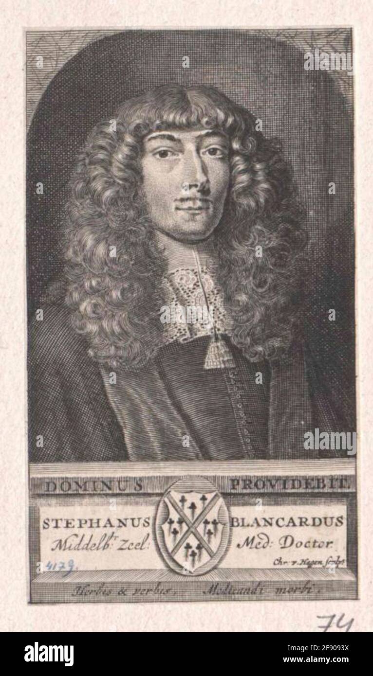 Blankaart, Steven Stecher: Hagen, Christian (1630) Dating: 1667/1700 ...