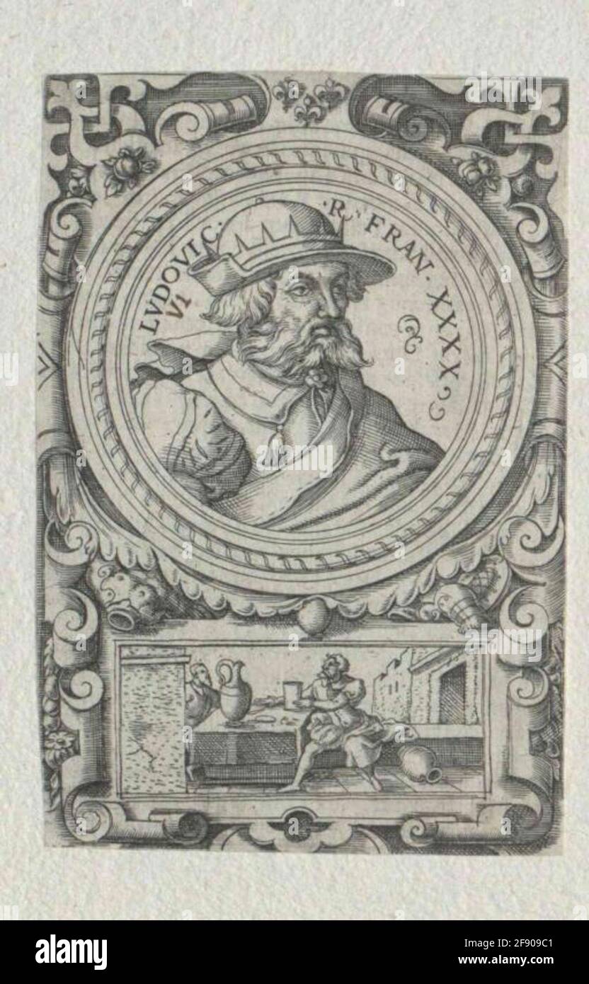 Ludwig VI., The fat king of France Stock Photo - Alamy