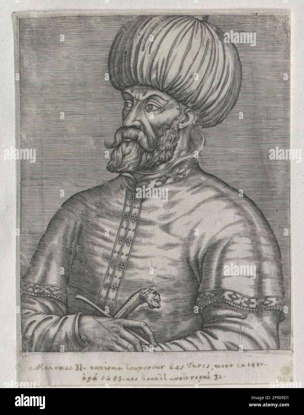 Mohammed II, Sultan of Turkey Stock Photo - Alamy