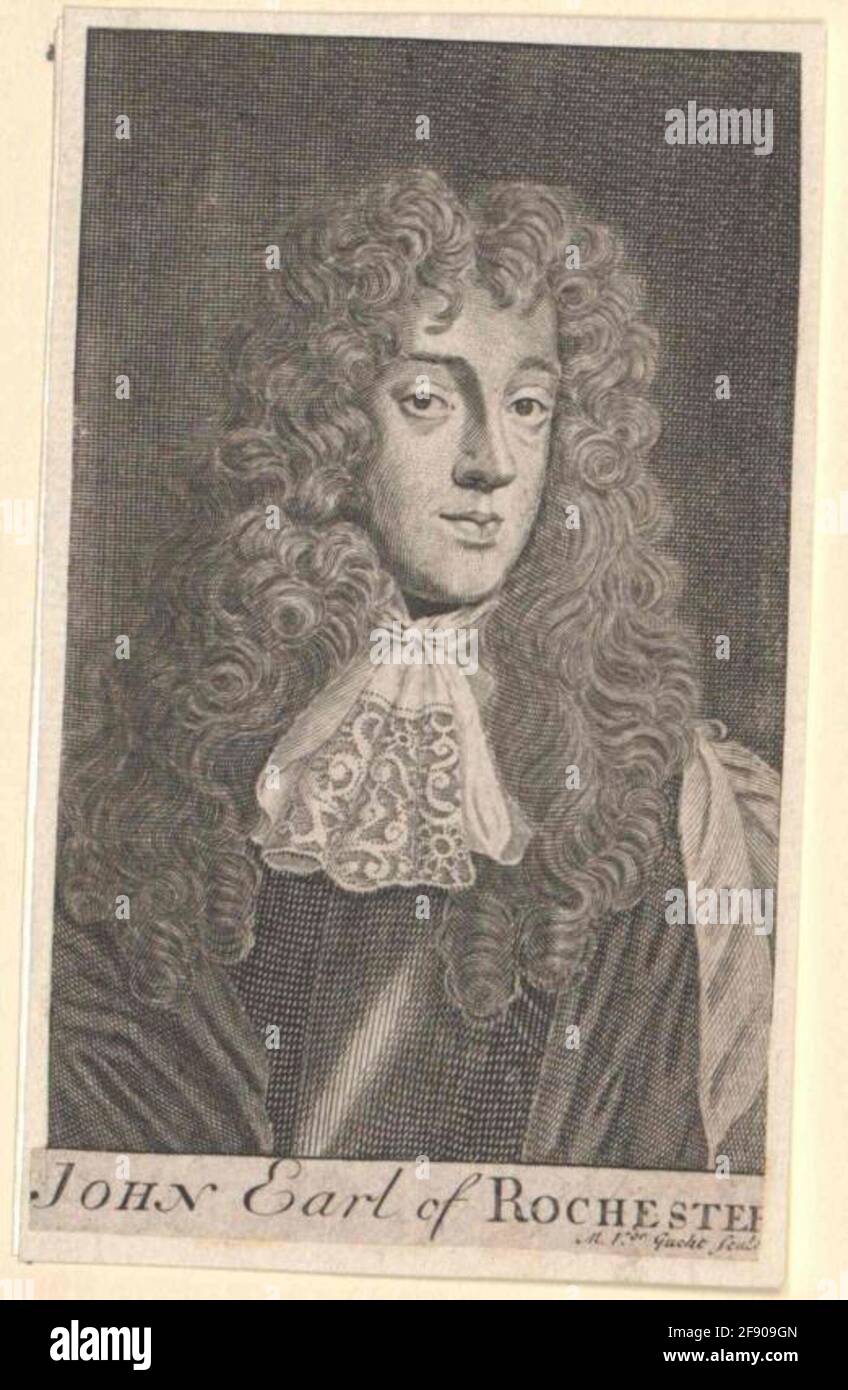Wilmot 2nd Earl of Rochester, John Stock Photo - Alamy