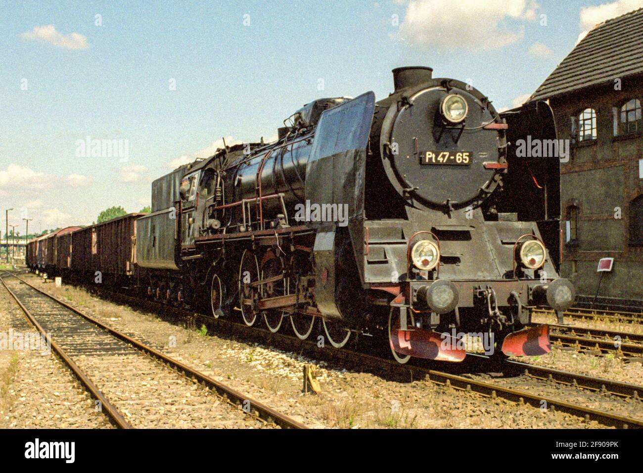 Polish steam trains in 1997 Stock Photo - Alamy