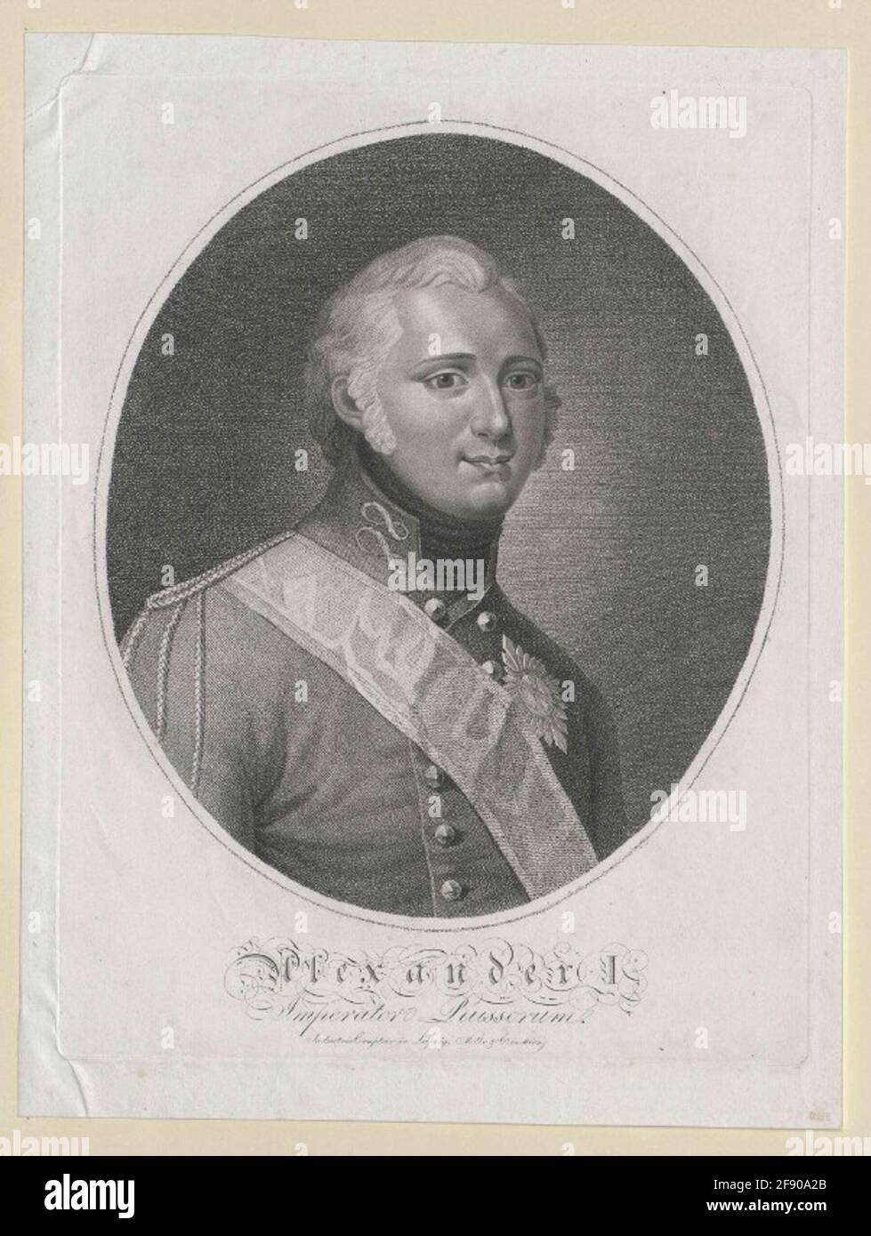 Alexander I, Kaiser of Russia Stock Photo - Alamy