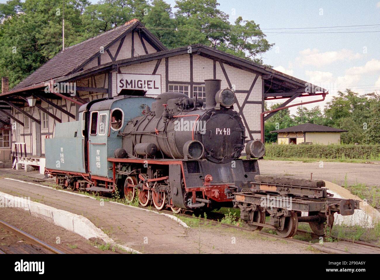 Polish steam trains in 1997 Stock Photo - Alamy