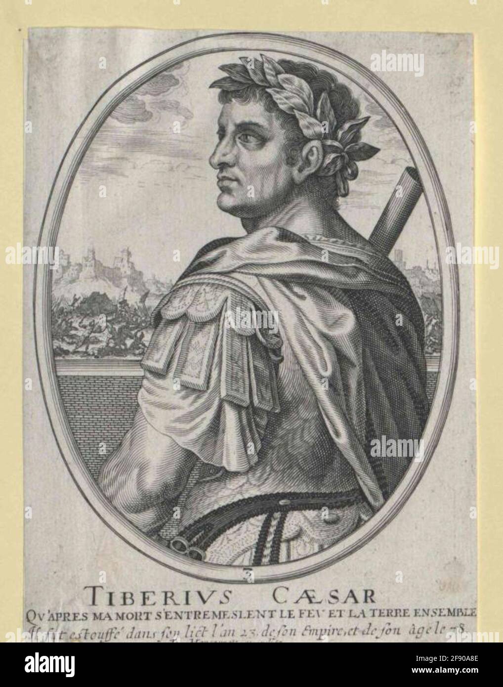 Tiberius, Roman Emperor Stock Photo - Alamy