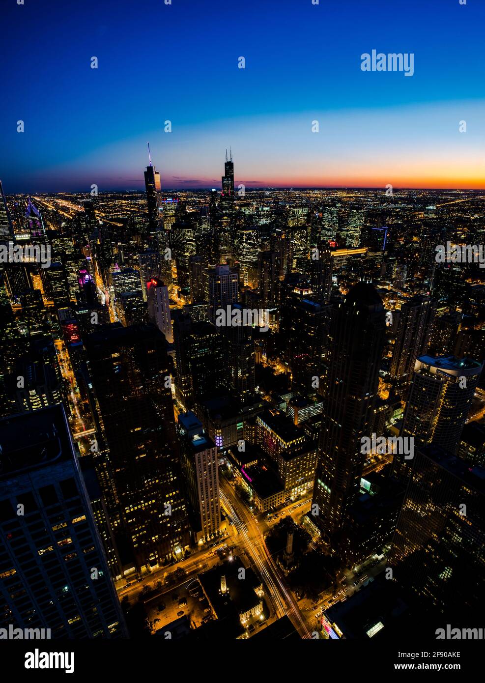 Horizon chicago illinois hi-res stock photography and images - Alamy