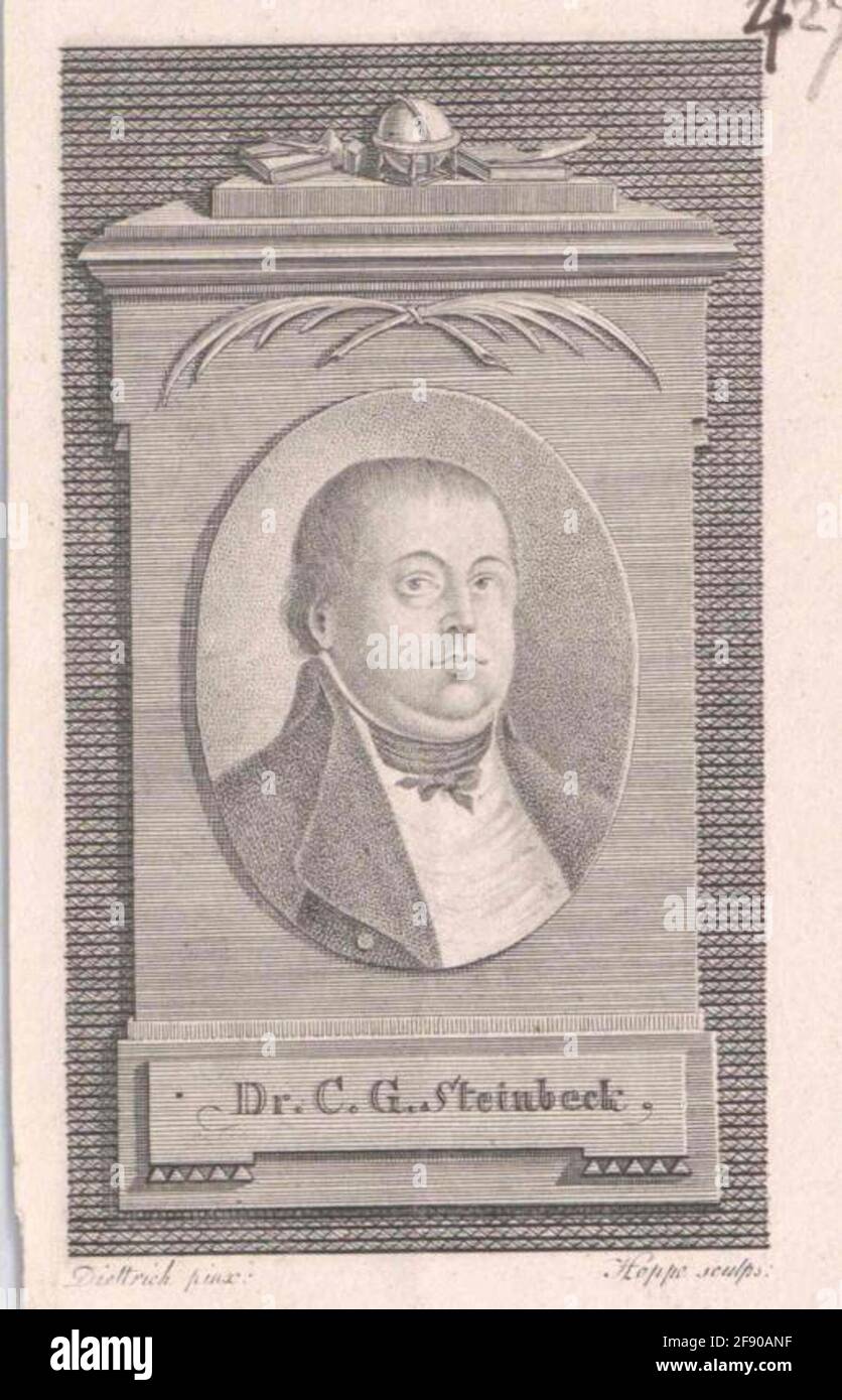 Steinbeck, Christoph Gottlieb Stock Photo - Alamy