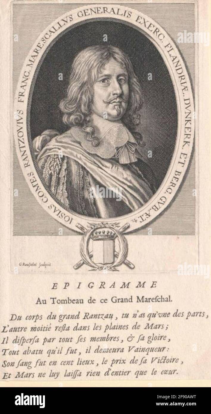 Rantzau, Josias Graf Stock Photo - Alamy