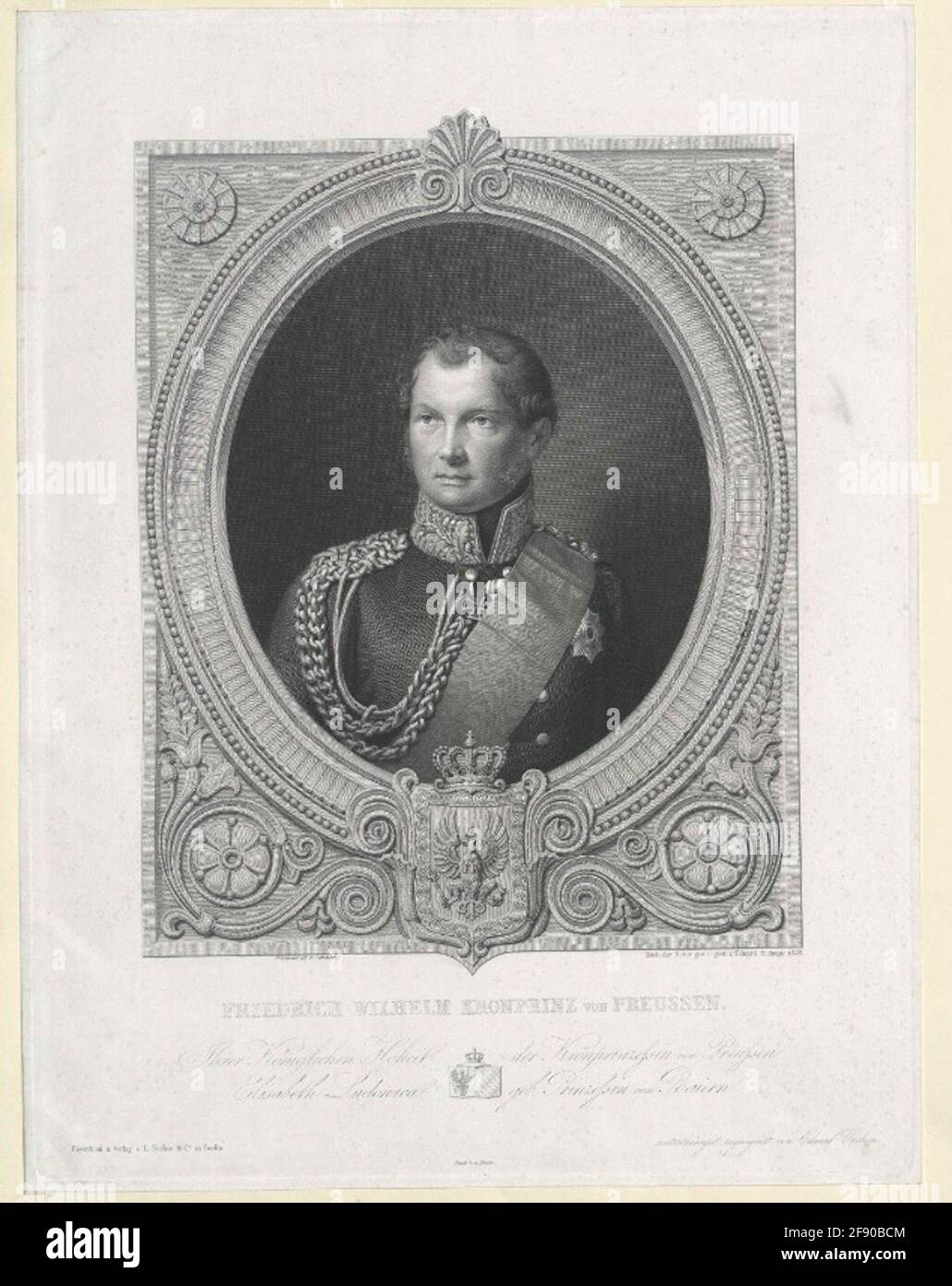 Friedrich Wilhelm IV., King of Prussia Stock Photo - Alamy