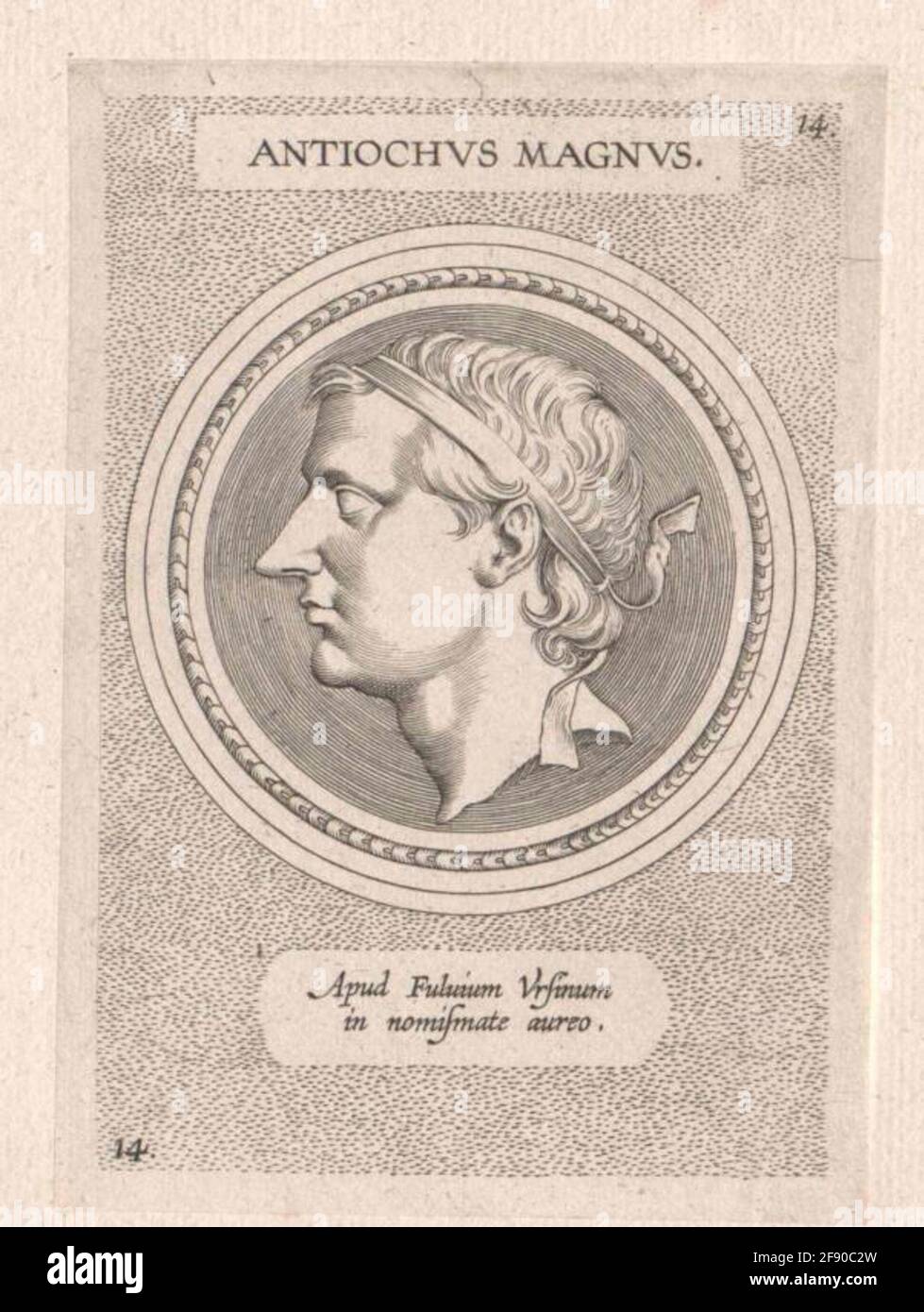 Antiochus III. The big, king of Syria Stock Photo - Alamy