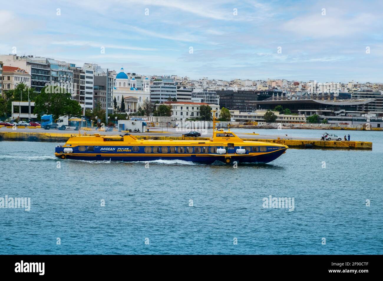 Aegean Flying Dolphins Stock Photo - Alamy